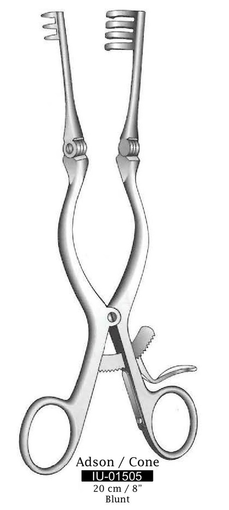 Adson/Cone Retractor - longitud = 20 cm / 8", Roma | Surgicalmed.es