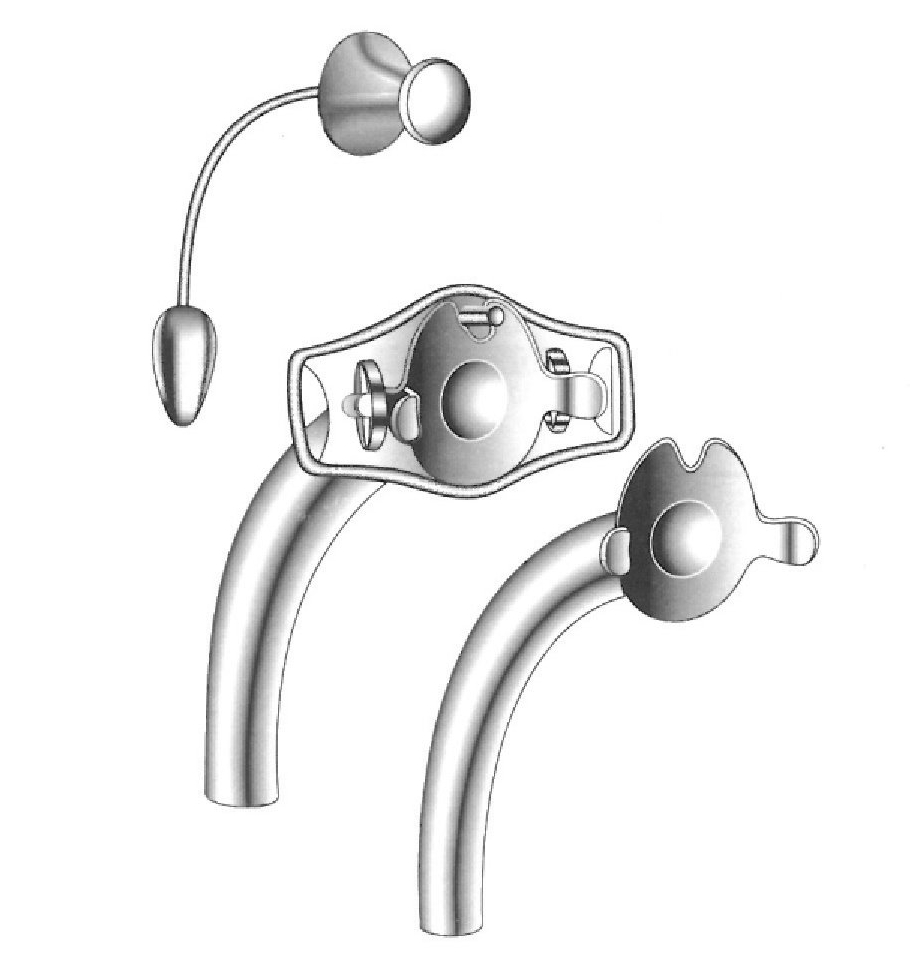 Chevalier -Jackson Trachea Tube - longitud of Outer Tube = 85 mm ...