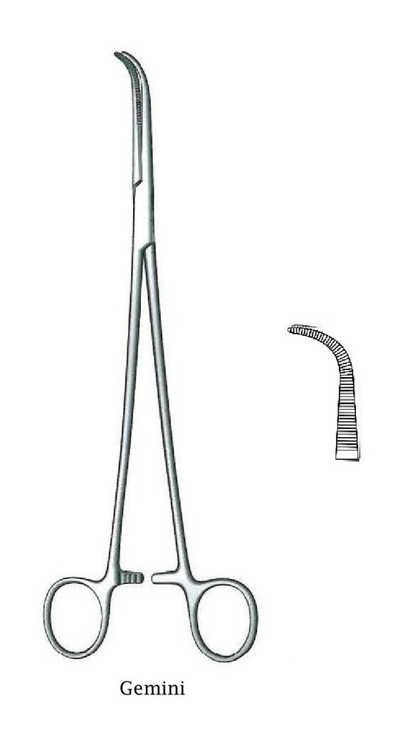 PInza para disección y ligadura Gemini - longitud = 13 cm / 5 ...