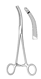 Pinza para histerectomía Heaney, un solo diente - longitud = 21 cm / 8 ...