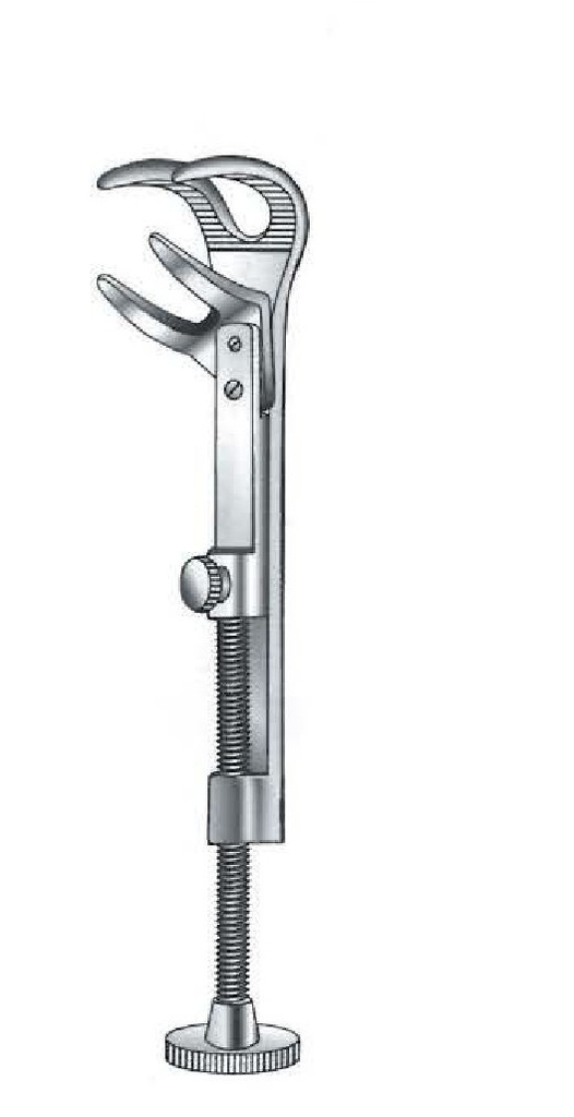 Pinza de sujeción para huesos Lowman-Hoglund - longitud = 18 cm / 7-1/4 ...