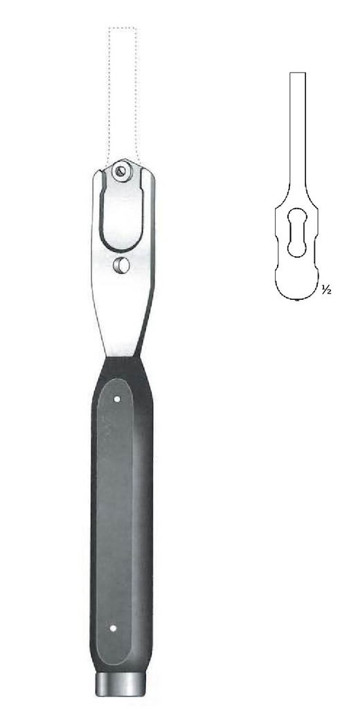 Hoja de osteótomo, ancho = 5 mm | Surgicalmed.es