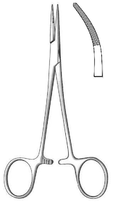 Pinza para arteria Providence-Hospital, curva | Surgicalmed.es
