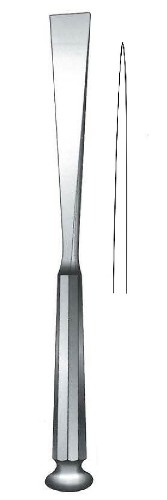 Osteótomo para hueso Stille, recta, ancho = 25 mm | Surgicalmed.es
