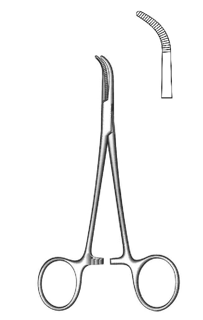 Pinza para arteria Mixter premium - longitud = 14 cm / 5-1/2 ...