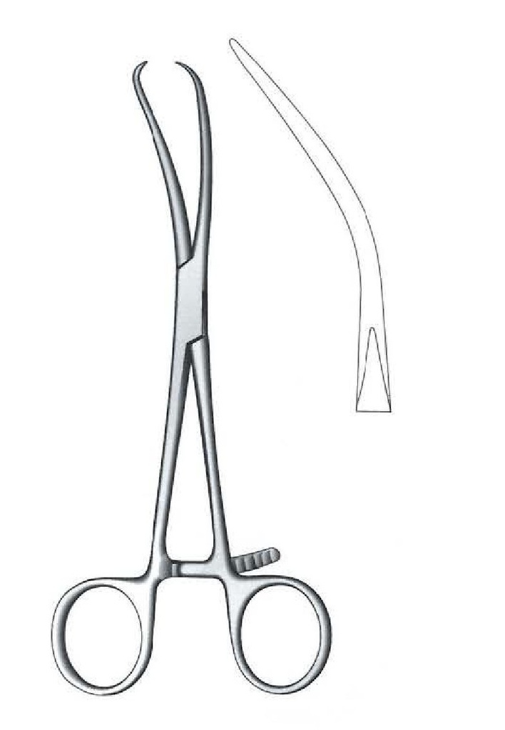 Pinza de reposición para el hueso Reill premium, curva | Surgicalmed.es